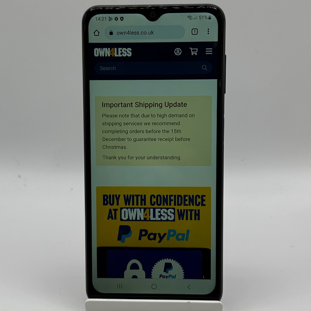 Pre-owned Samsung Galaxy A04S - 32GB Unlocked - Own4Less